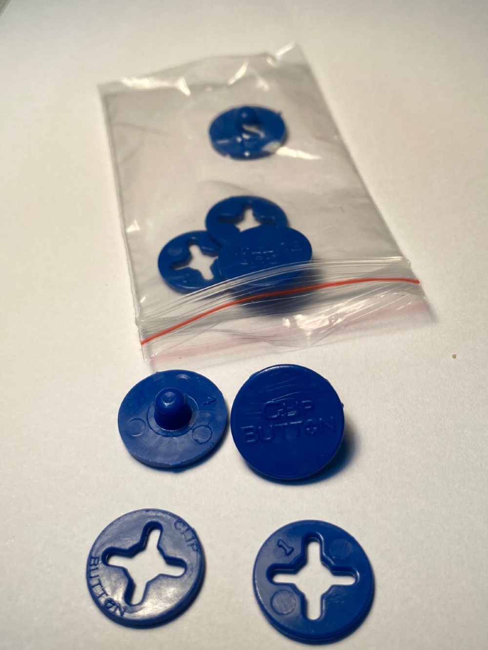 6 Kits Clip Button