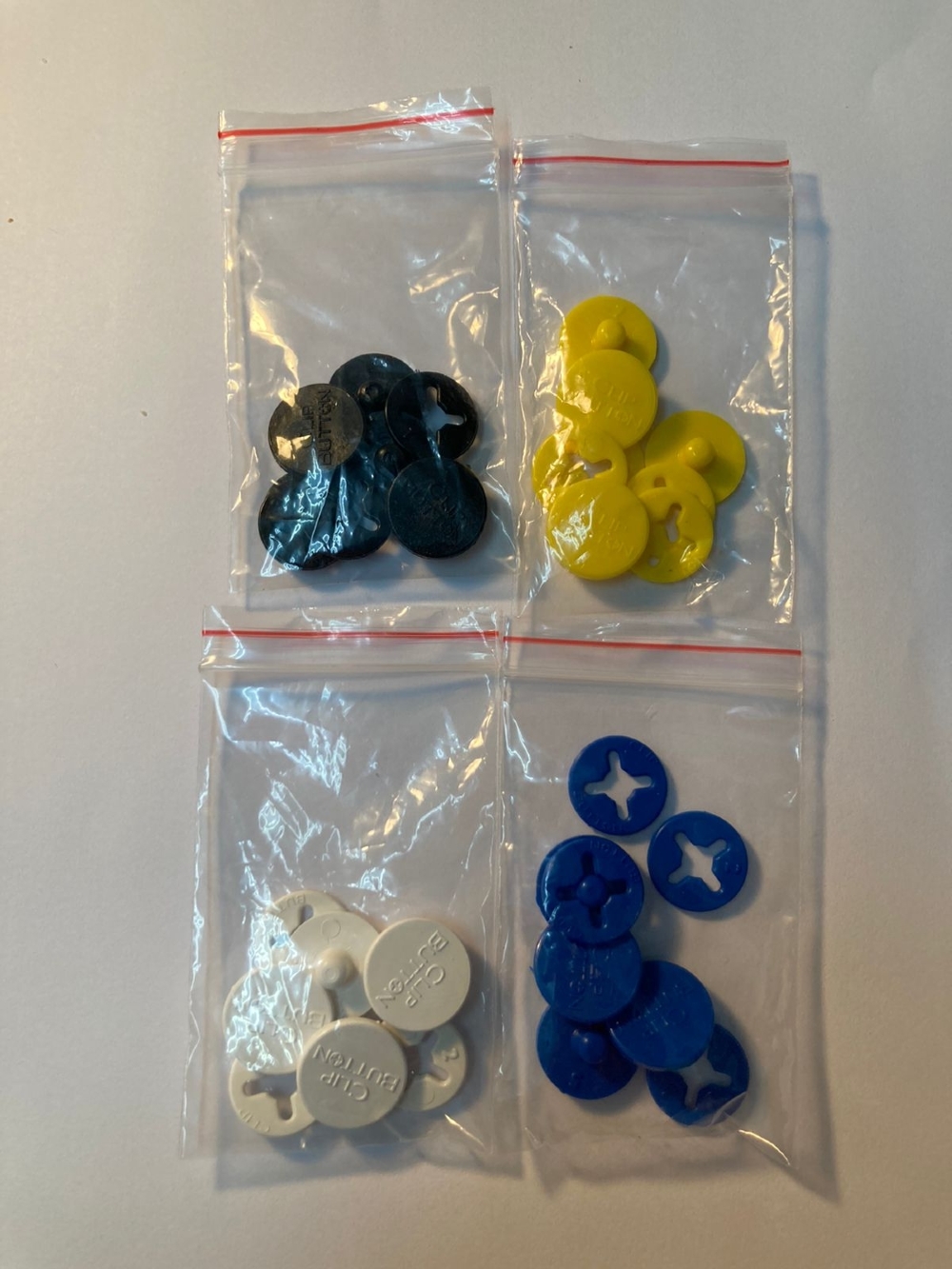 1 Kit Clip Button